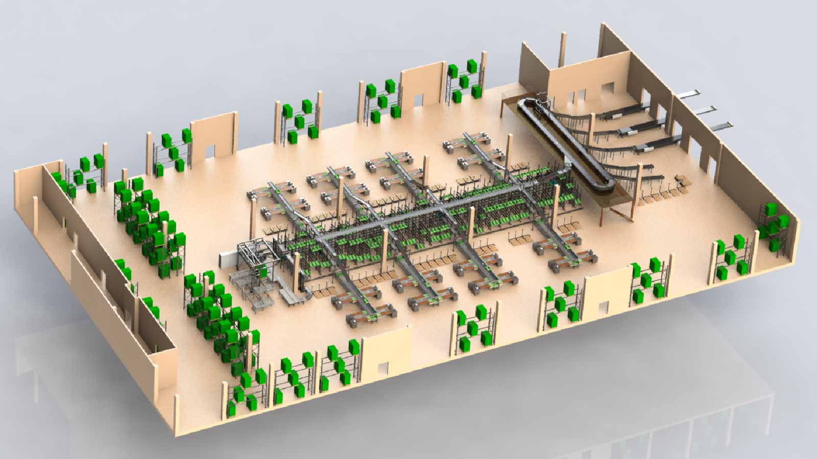 Flexible Order Picking Hubs from startups to large enterprises